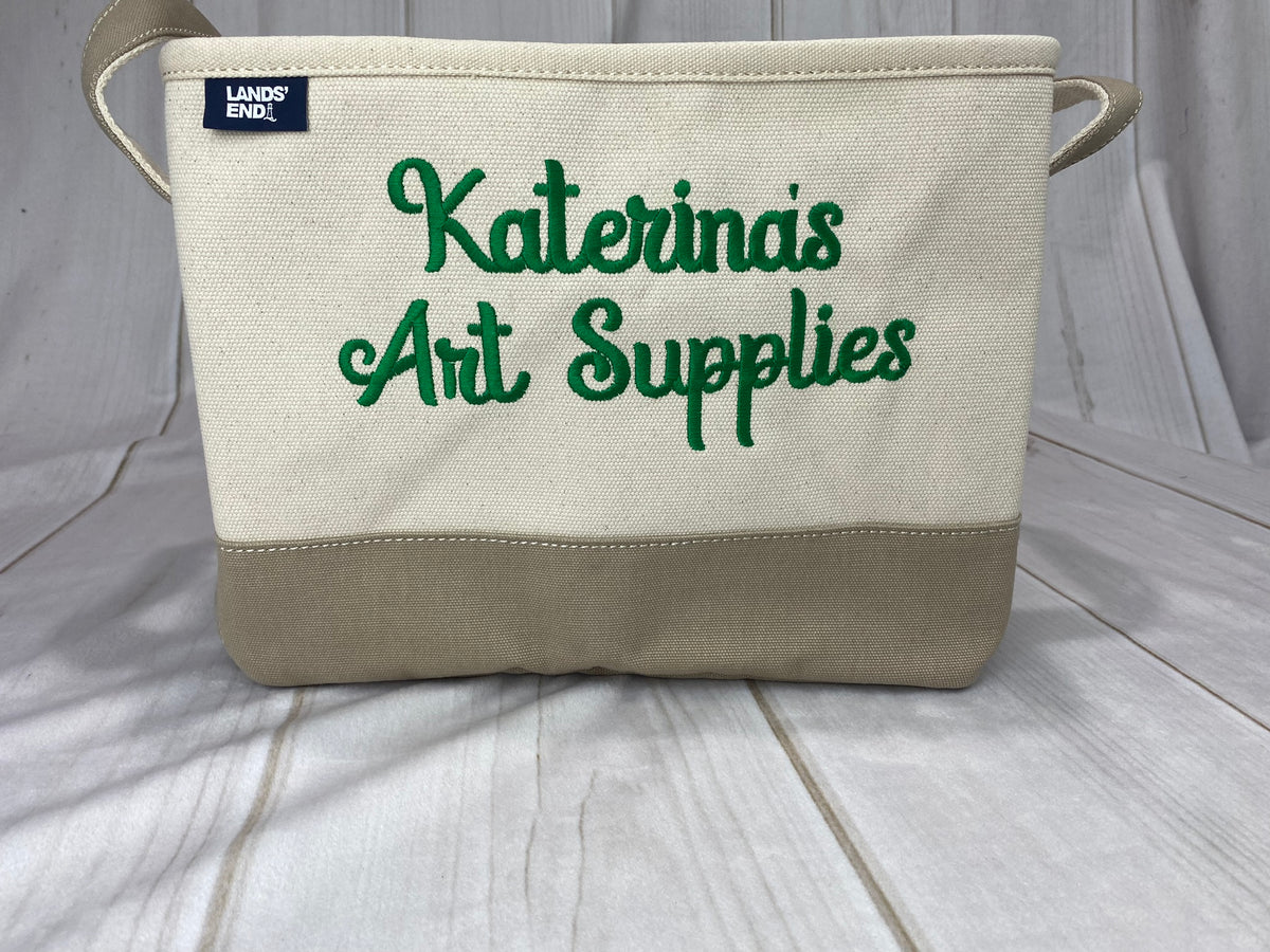 Kids Canvas Catch All Box – Arch City Monogramming, LLC